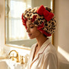 Leopard Print Satin Sleep Bonnet – My Store